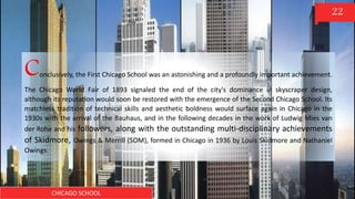 Chicago school (final ppt) | PPTX