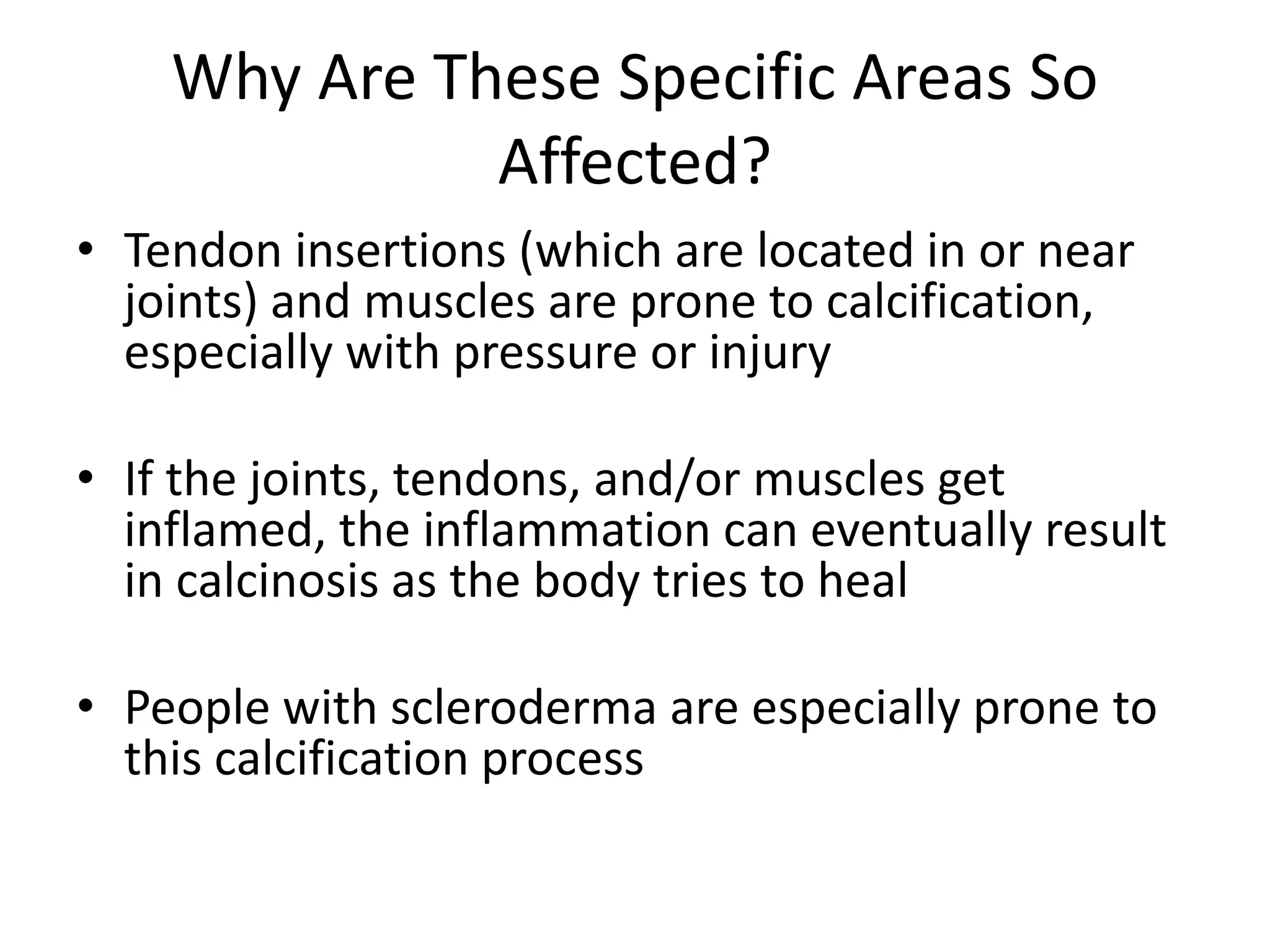 Scleroderma & the hands - Calcinosis | PPT