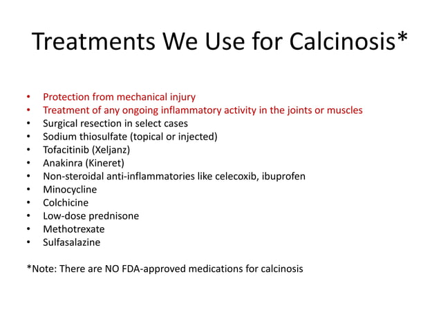 Scleroderma & the hands - Calcinosis | PPT