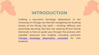 Chicago Sociology Dissertation - PPT.pptx