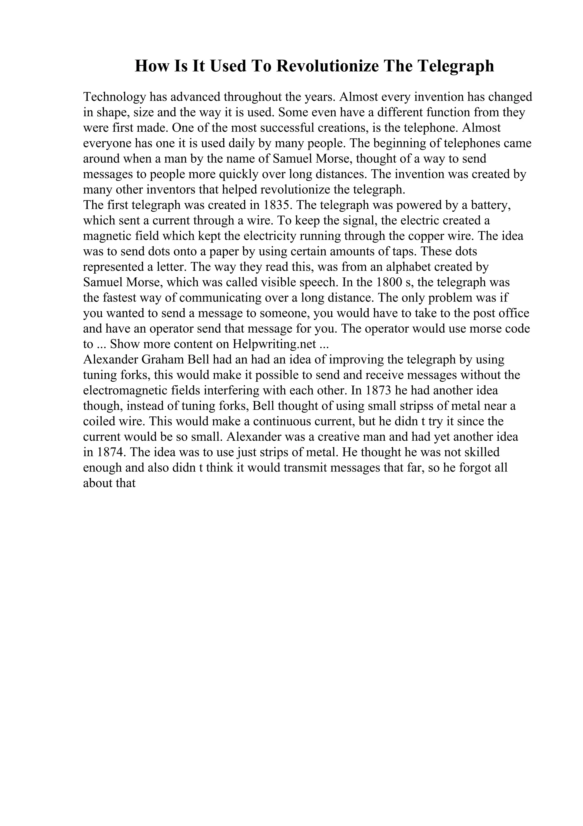 Chicago Style Essay Sample. Example Of A Chicago Style Research Paper ...