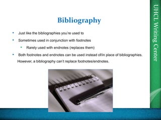 types of citation, references , bibliography | PPT