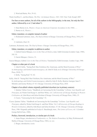 Chicago style referencing | PDF