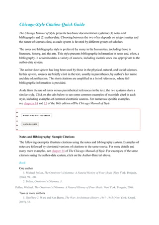 Chicago style referencing from assignmentsupport.com essay writing ...