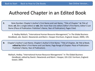 Chicago turabian ppt | PDF