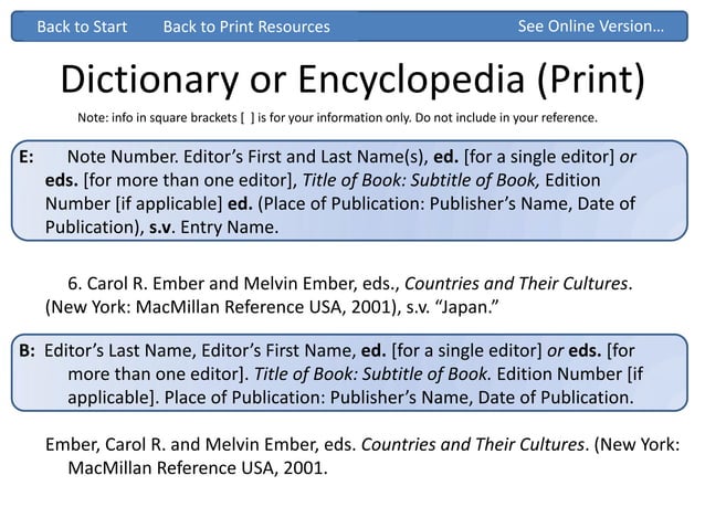 Chicago turabian ppt | PDF