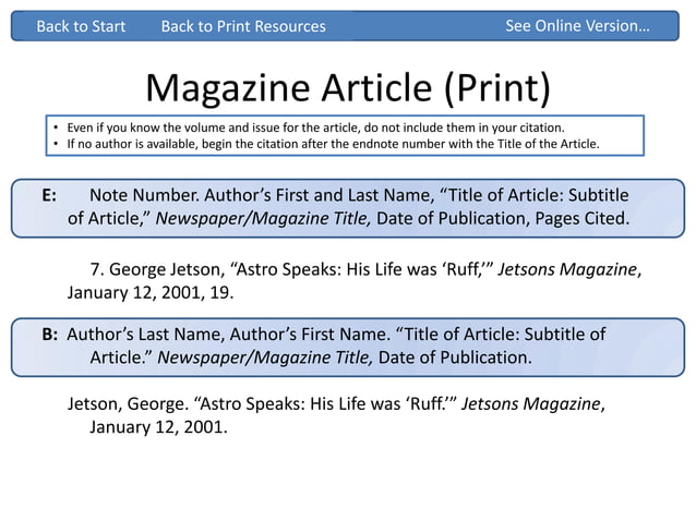 Chicago turabian ppt | PDF