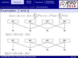 Efficient Hill Climber for Multi-Objective Pseudo-Boolean Optimization | PDF