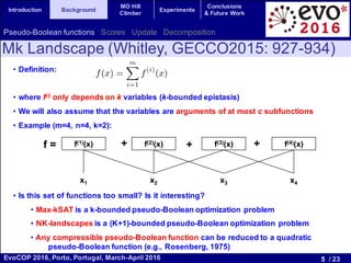 Efficient Hill Climber for Multi-Objective Pseudo-Boolean Optimization | PDF