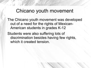 Chicano Movement Power Point. 1 | ODP