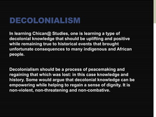 Chican@ studies | PPT