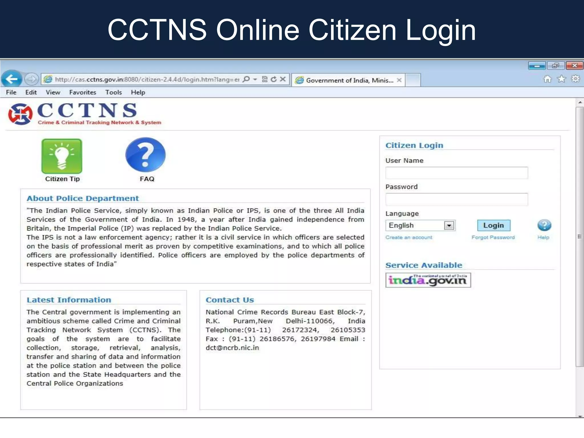 Chicco's cctns-presentation | PPTX