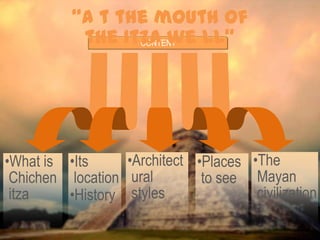 Chichen itza | PPTX