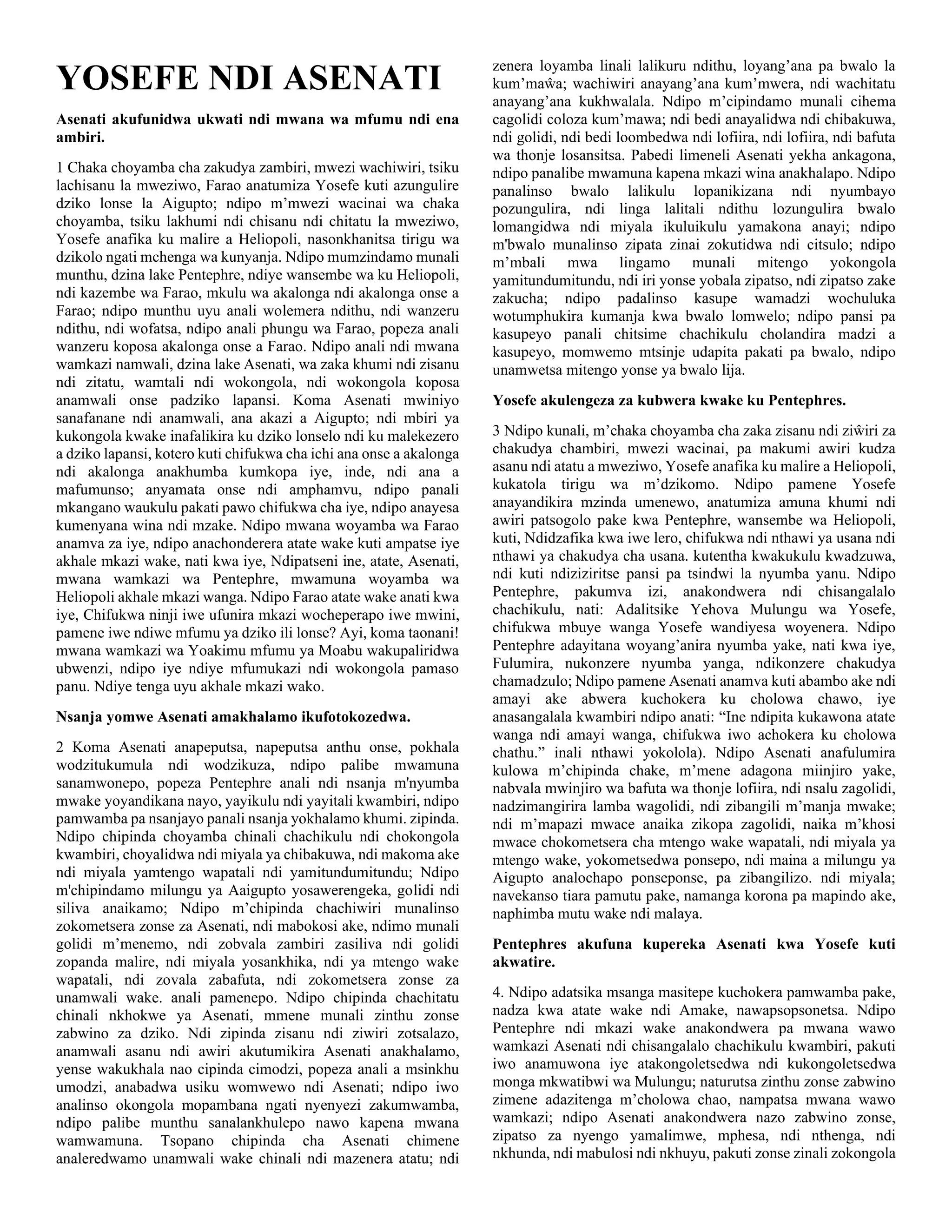 Chichewa - Joseph and Asenath by E.W. Brooks.pdf