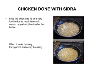 Chicken Sidra | PPT