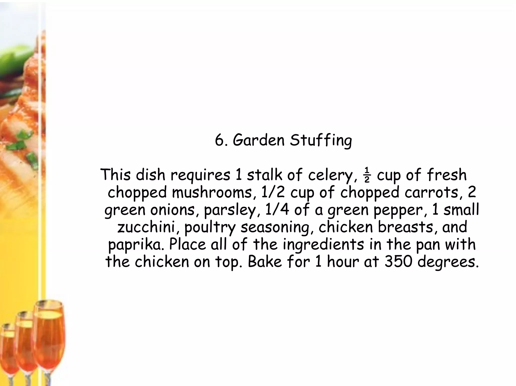 Chicken breast recipes | PPT