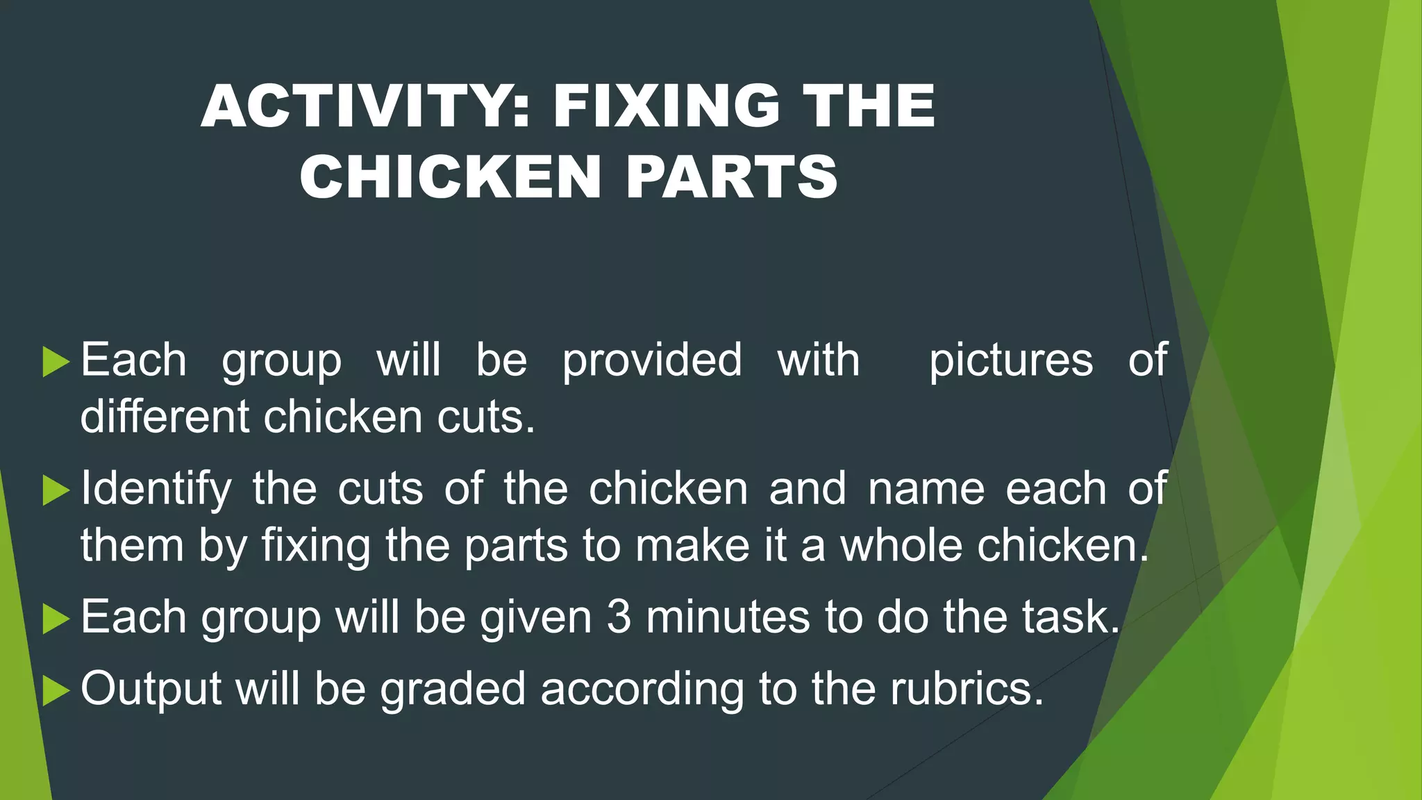 CHICKEN CUTS....pptx