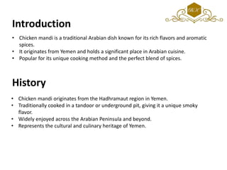 Chicken mandi in Ghaziabad, Taste of Middle East | PPT