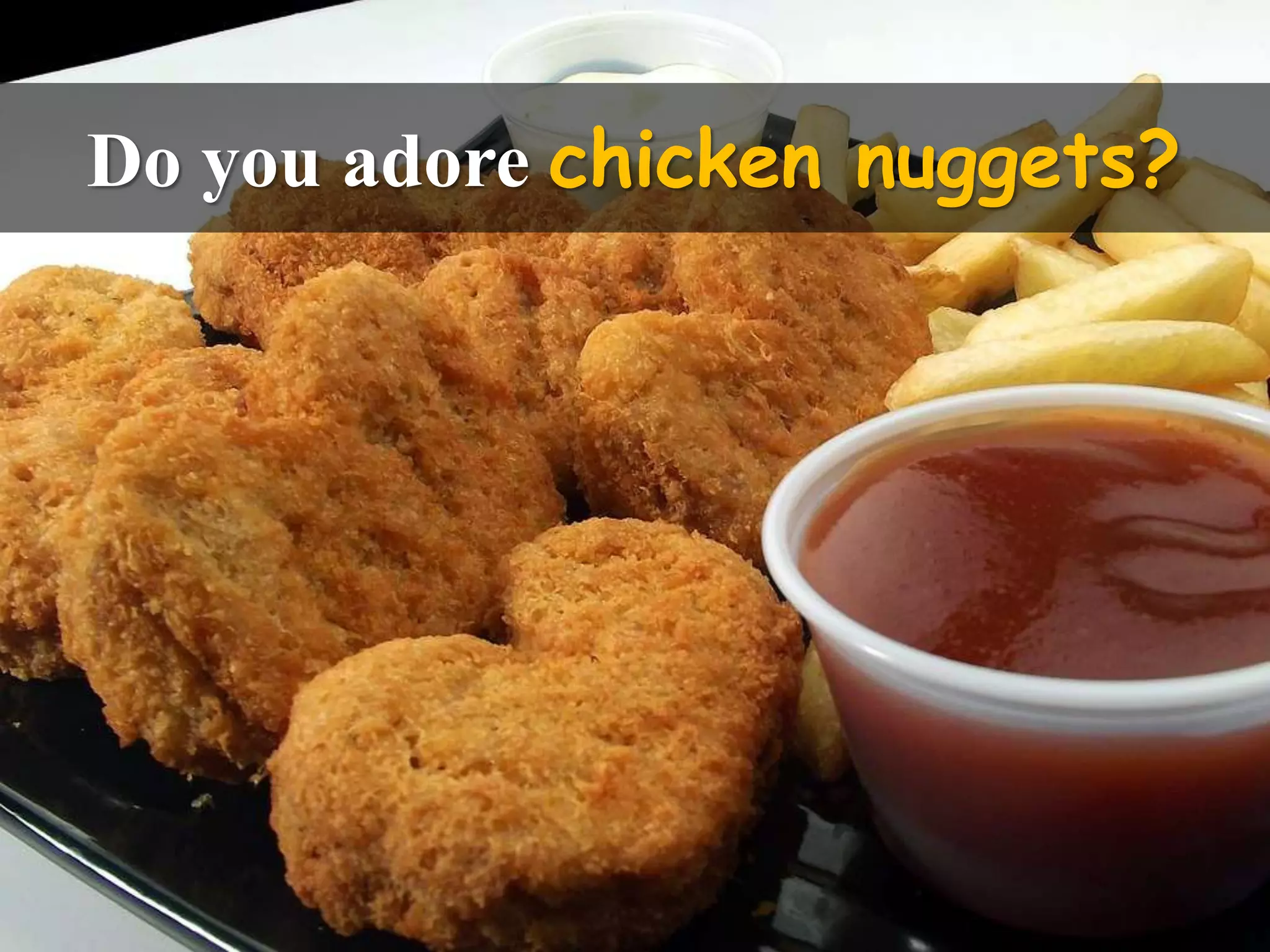 My Healthy Chicken Nuggets Cheat Meal | PPTX | Healthy Cooking and ...