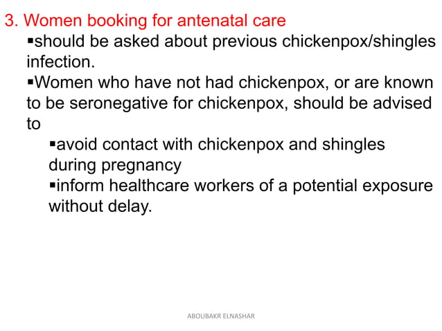 Chickenpox in pregnancy | PDF | Pregnancy | Reproductive Health