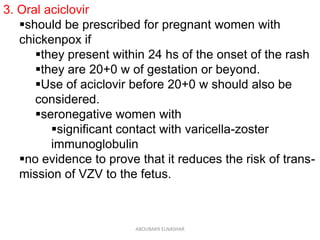 Chickenpox in pregnancy | PDF