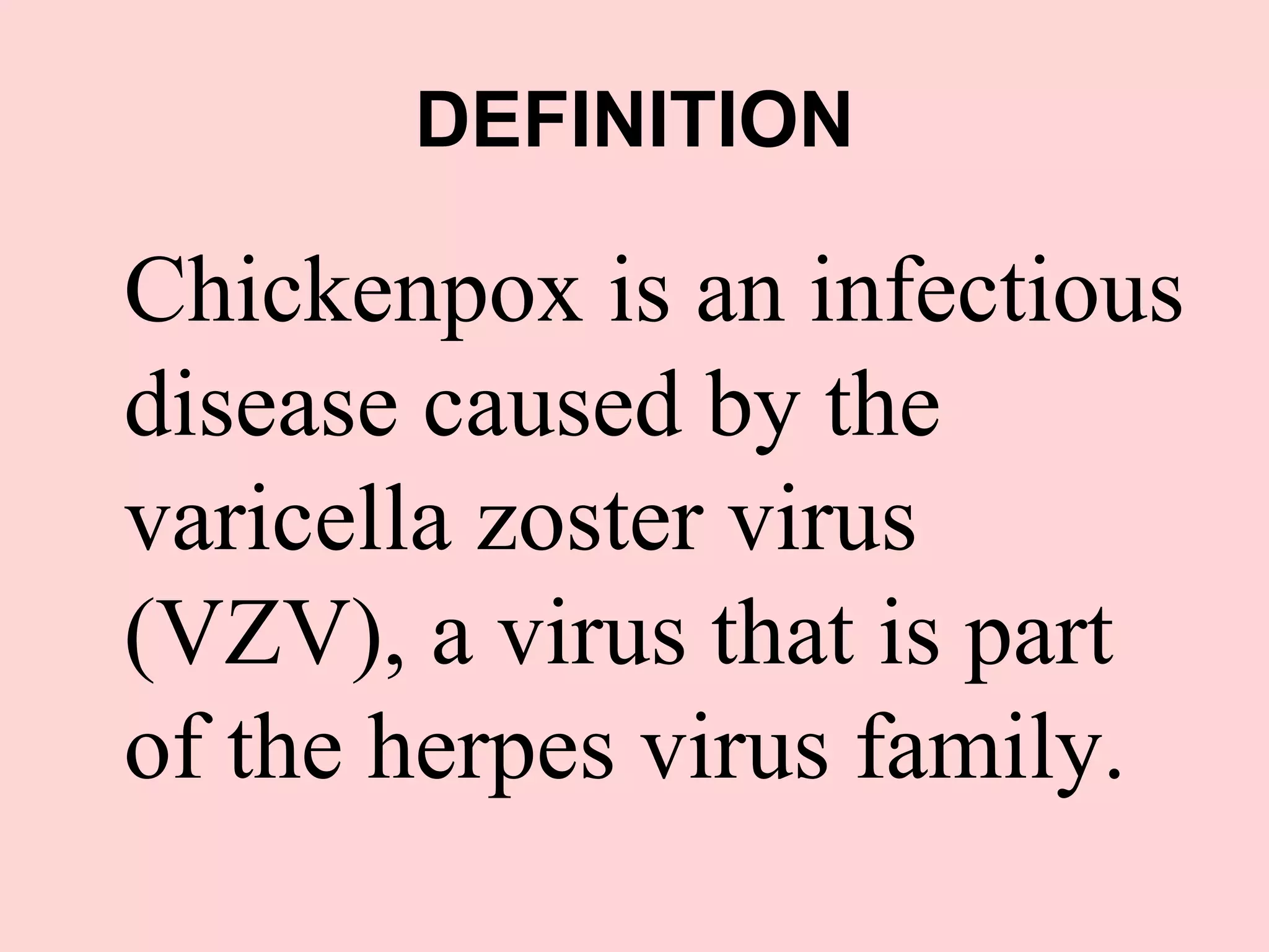 Chicken pox | PPT