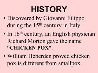 Chicken pox | PPT