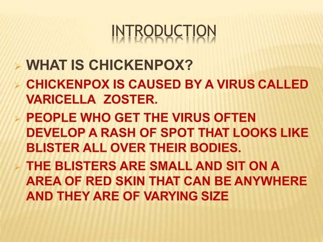 Chickenpox | PPT