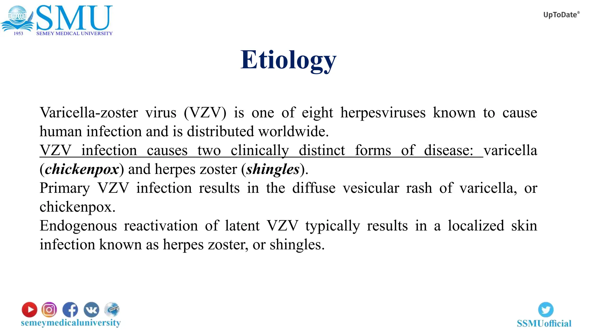 Chickenpox in children ppt for medical students | PPT
