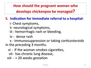 Chicken pox pregnancy | PDF