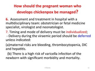 Chicken pox pregnancy | PDF