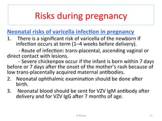 Chicken pox pregnancy | PDF
