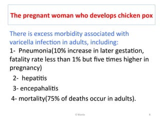 Chicken pox pregnancy | PDF