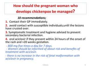 Chicken pox pregnancy | PDF