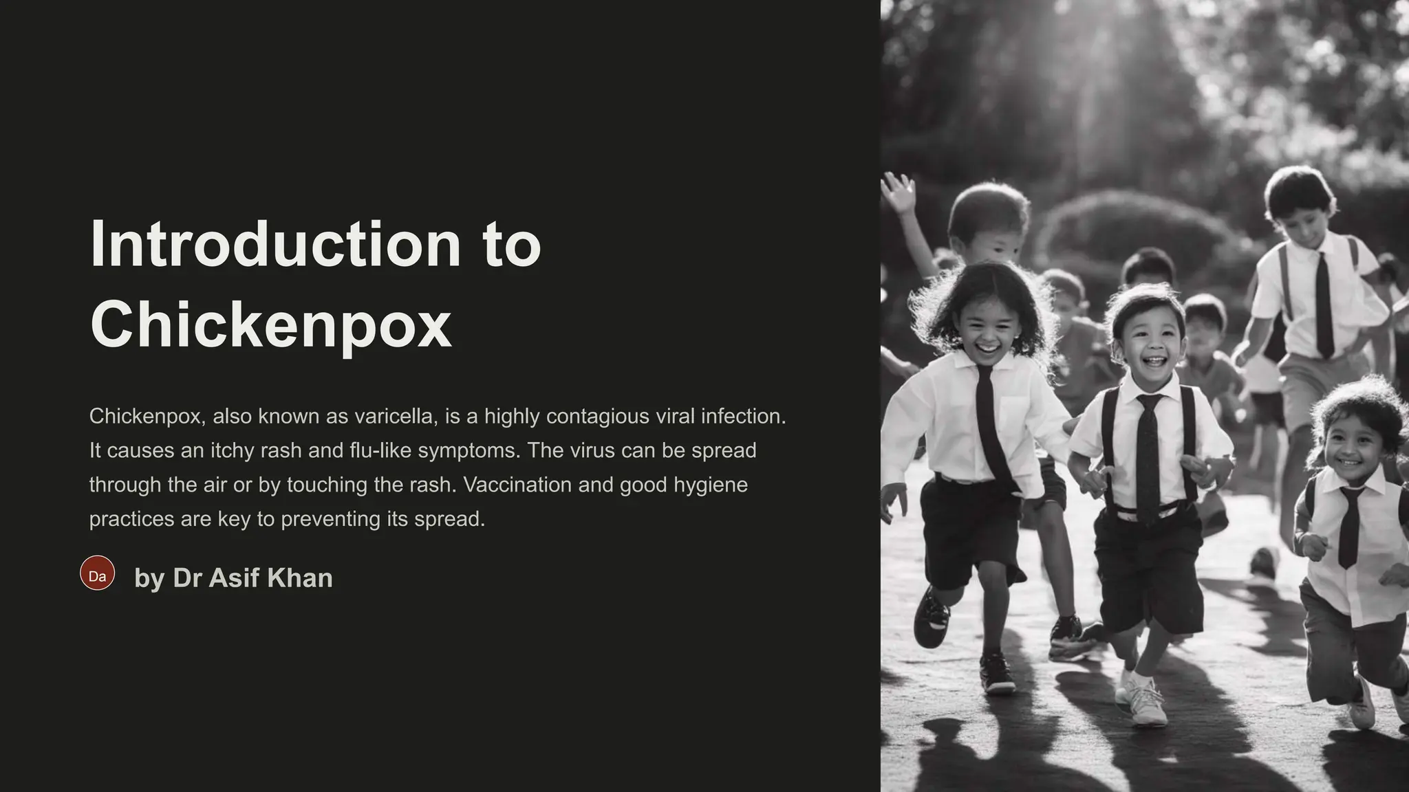 Epidemiology Prevention and control of chickenpox | PPTX