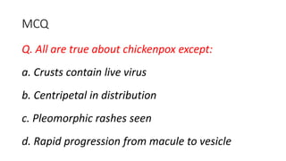 Chickenpox and Smallpox.PSM,COMMUNITY MEDICINE,DR NARENDRA KUMAR YADAV ...