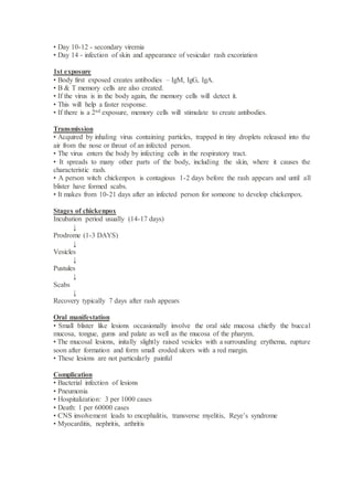 Chicken pox | DOCX