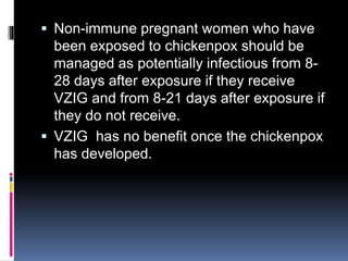 Chicken pox in pregnancy | PPTX