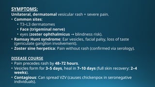 CHICKEN POX (VARICELLA).pptx varicella zoster | PPTX