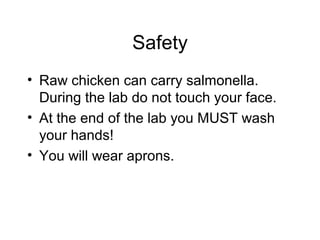 Chicken wing dissection | PPT