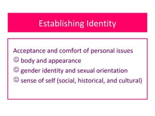 Chickering's theory | PPT