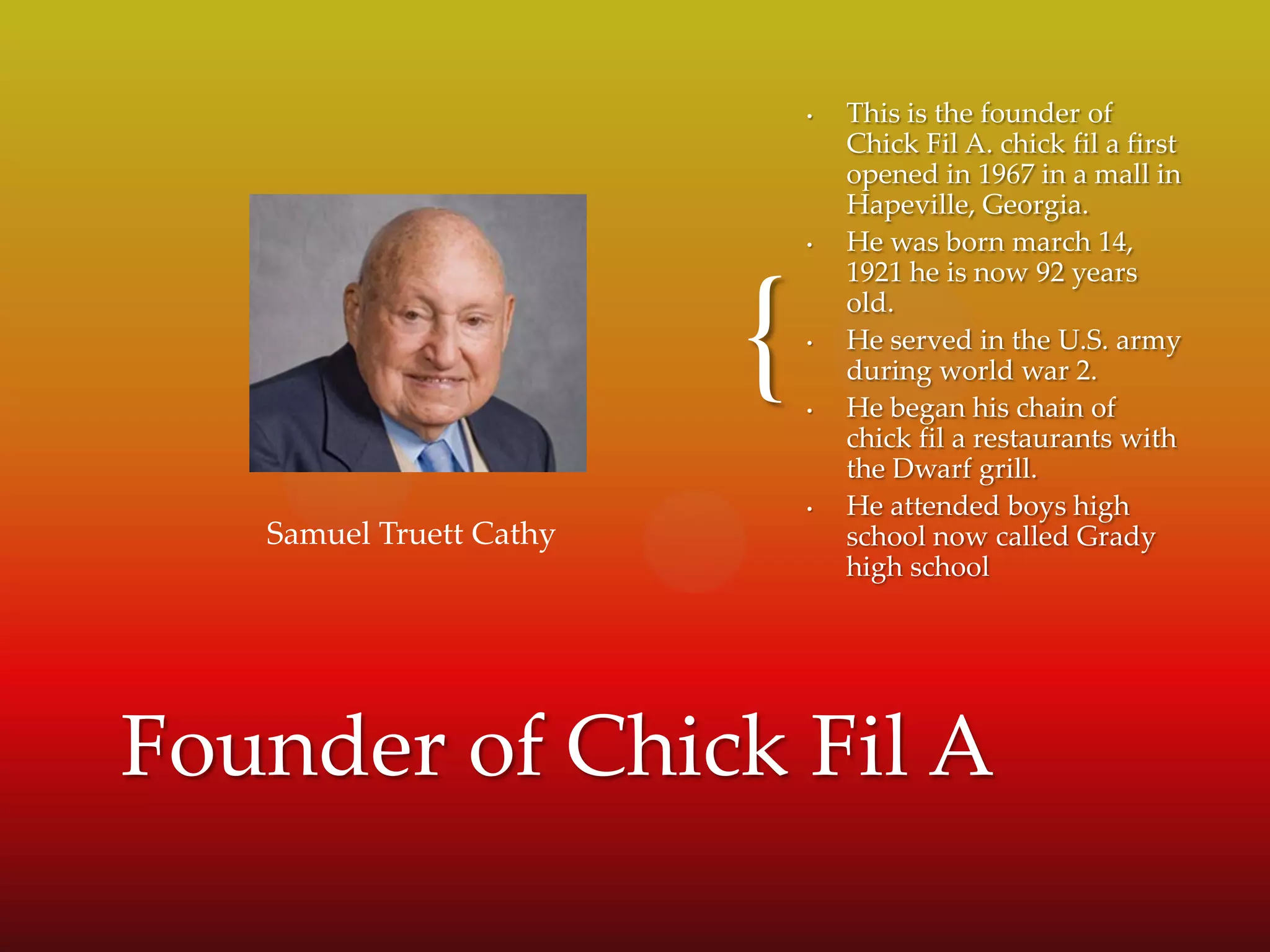 Chick fil a | PPT