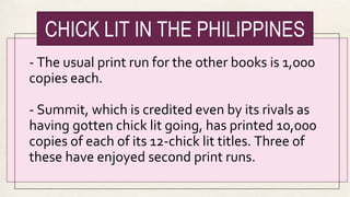 Chick Literature (Chick Lit) | PPTX