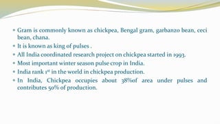 CHICKPEA , classification and production.pptx