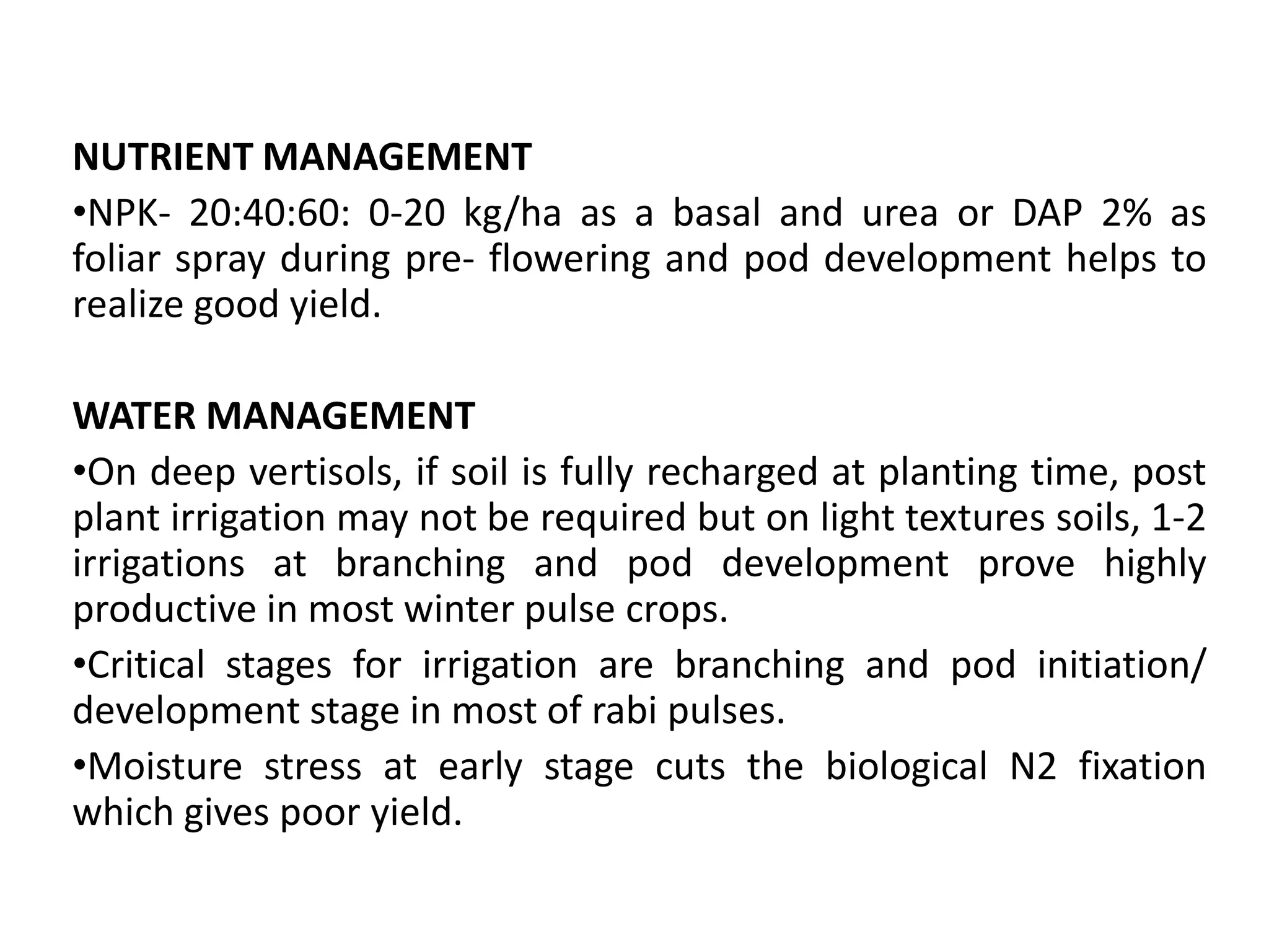 chickpea and its all details with climatic requirement .pptx