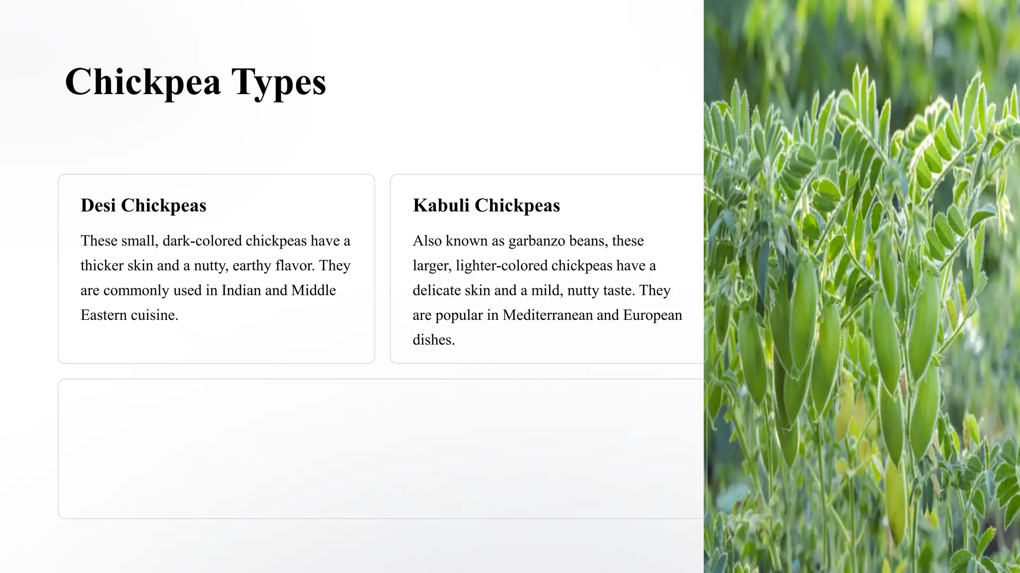 cultivation practices for chickpea cultivation | PPTX