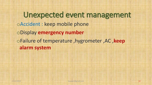 Chick transportation | PPTX