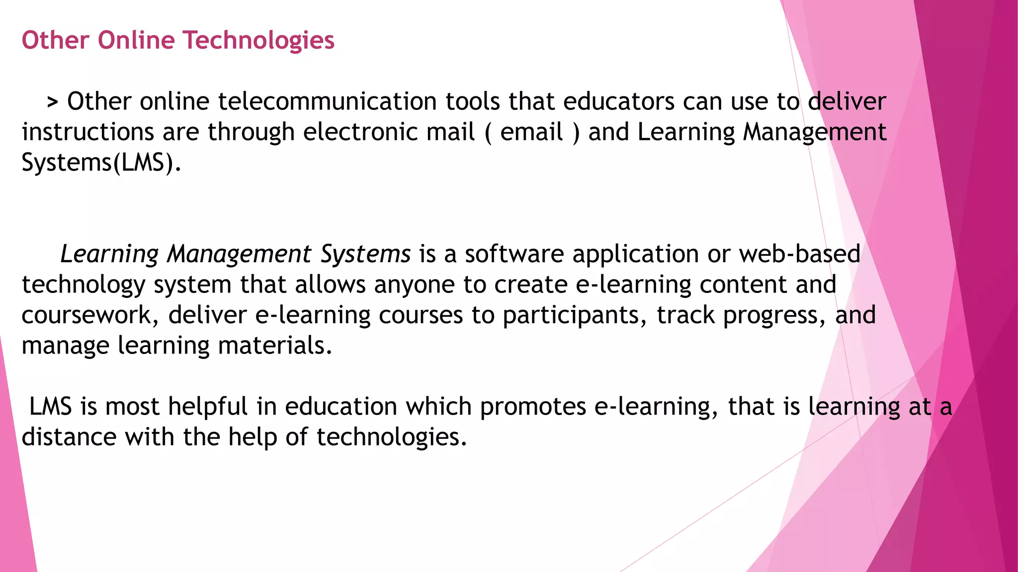 alternative delivery system | PPTX