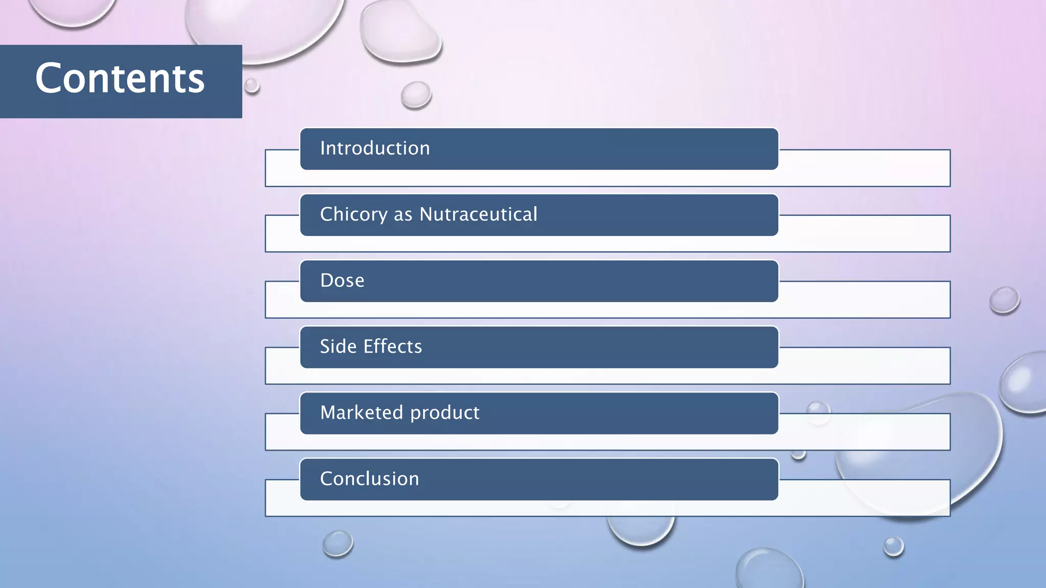 Chicory as health benefit ( Nutraceutical) | PPTX