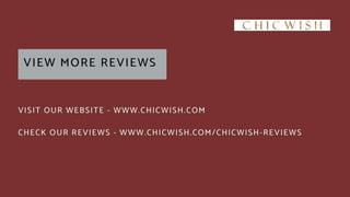 Chicwish Clothing: A Critical Review of Quality, Fit, and Style | PPTX